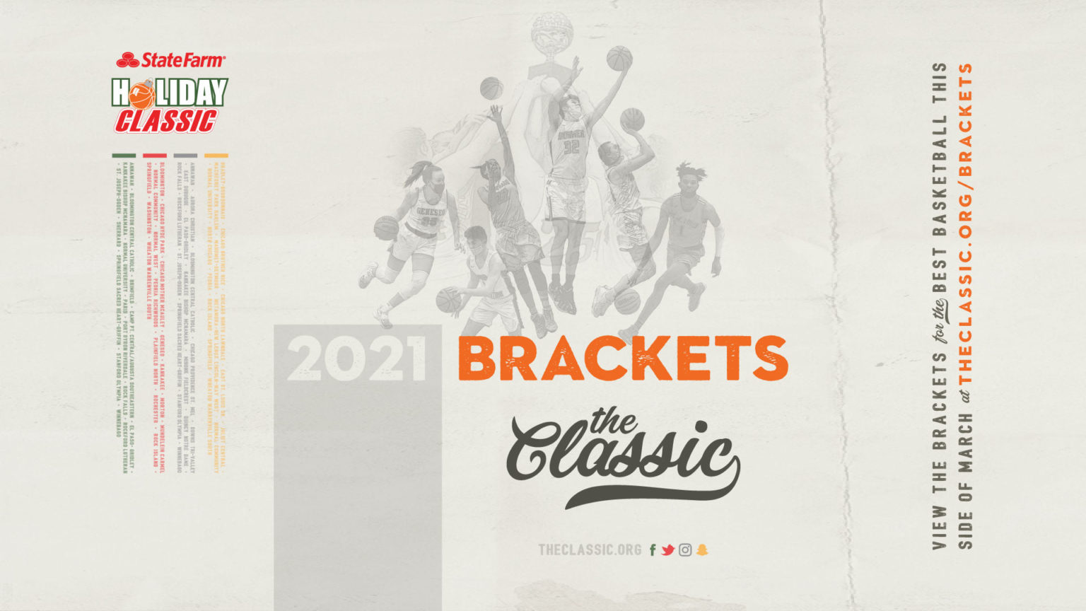 Brackets for 2021 State Farm Holiday Classic Announced + The State Farm ...